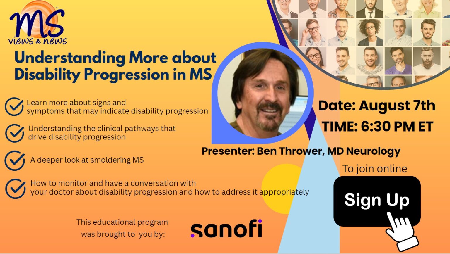 Understanding Disability Progression in MS – Virtual - Multiple ...